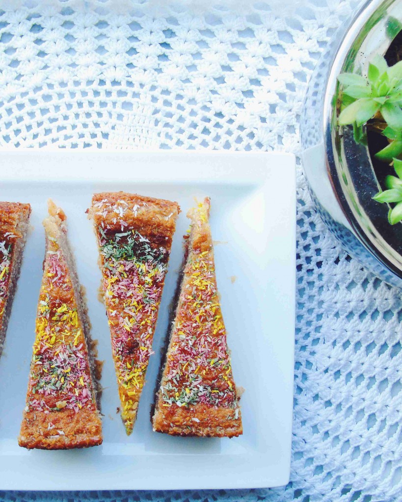 Cassava Coconut Cake - Surinamese Bojo - the indigo kitchen