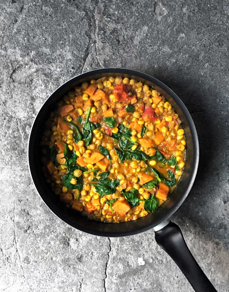 Chickpea Sweet Potato Curry - the indigo kitchen
