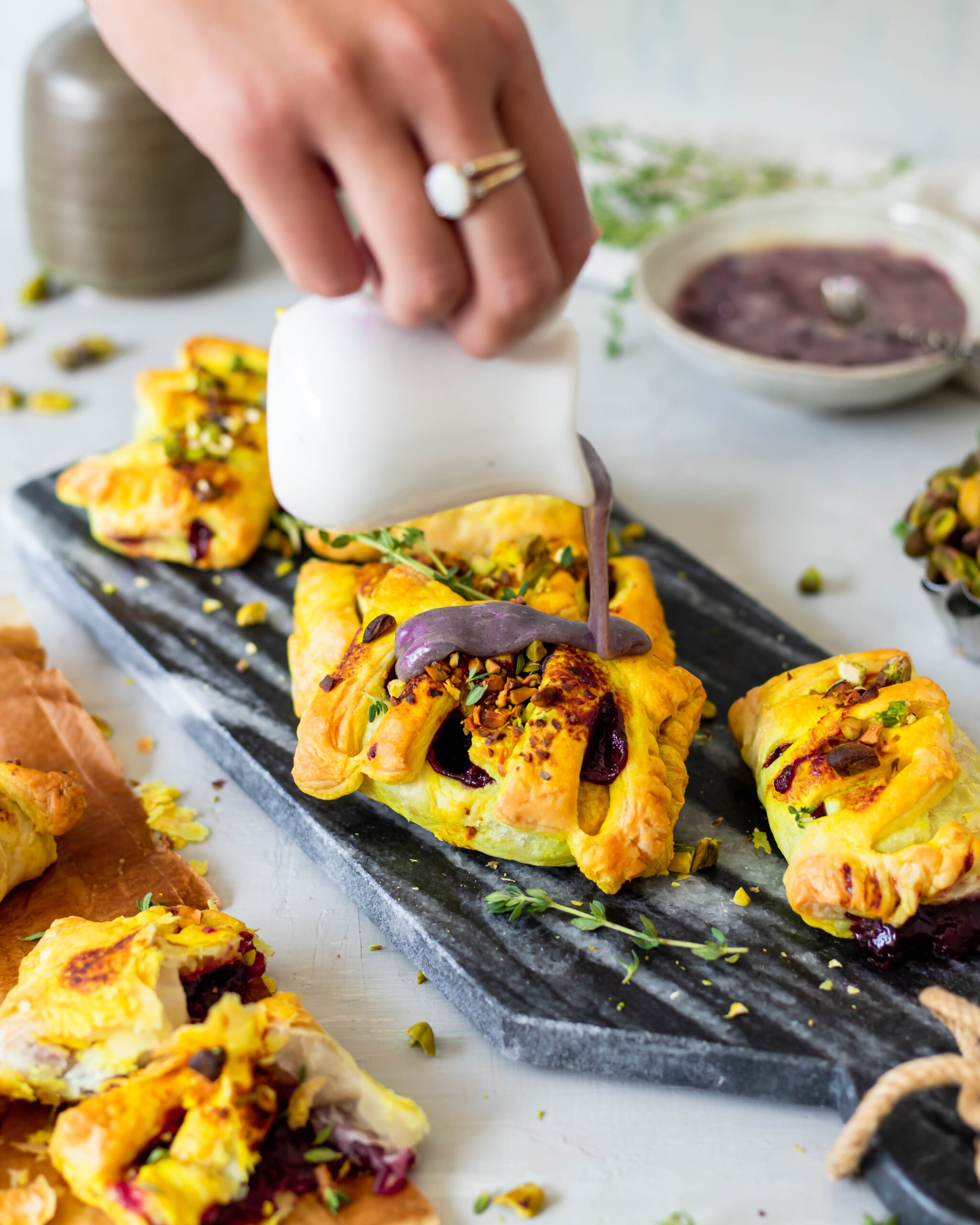 Cherry Pockets - the indigo kitchen vegan recipes and lifestyle